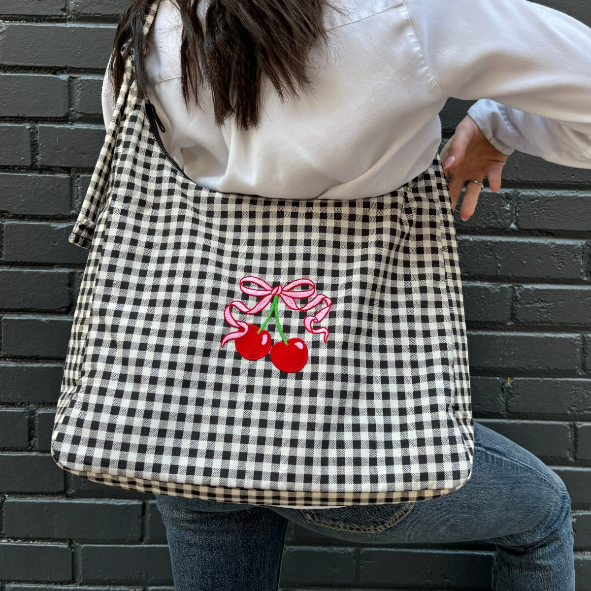 Baggu Nylon Shoulder Bag Custom – Te Koop