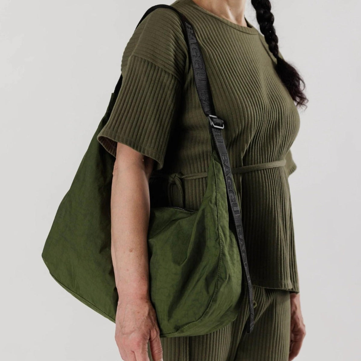 Baggu Large Nylon Crescent Bag – Te Koop