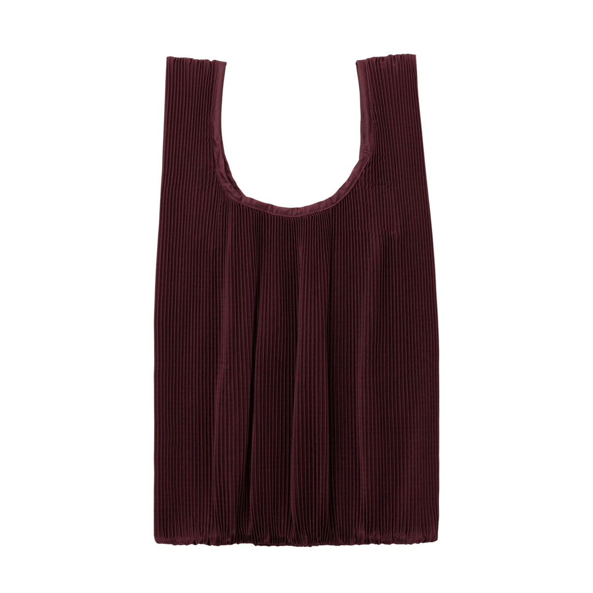 Baggu Pleated Baggu in Mahogany – Te Koop