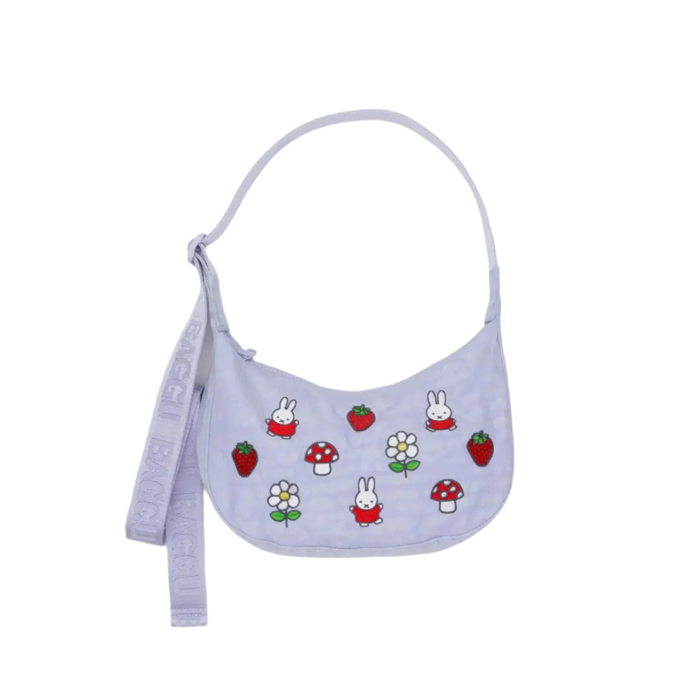 Baggu Small Nylon Crescent Bag in Miffy – Te Koop